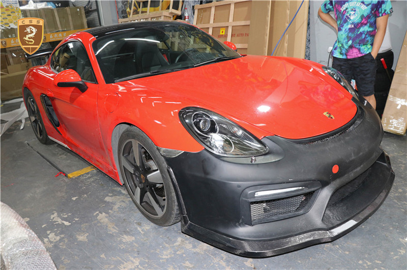 保时捷Cayman 981改装为经典GT4