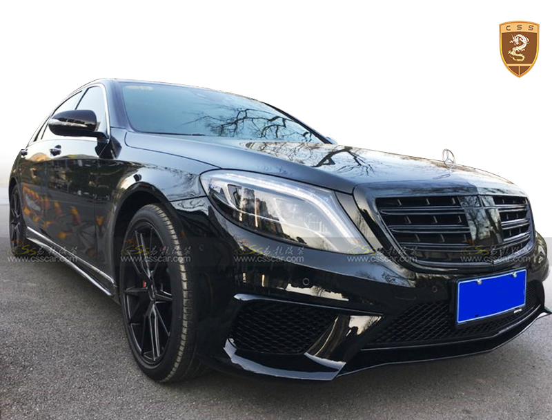 奔驰S级W222 全黑AMG中网